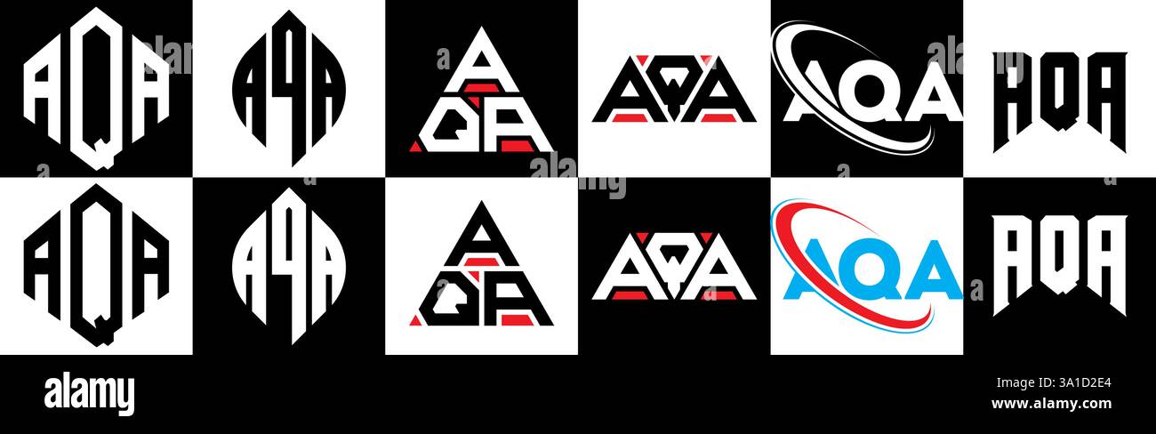 Aqa hexagon Stock Vector Images - Alamy