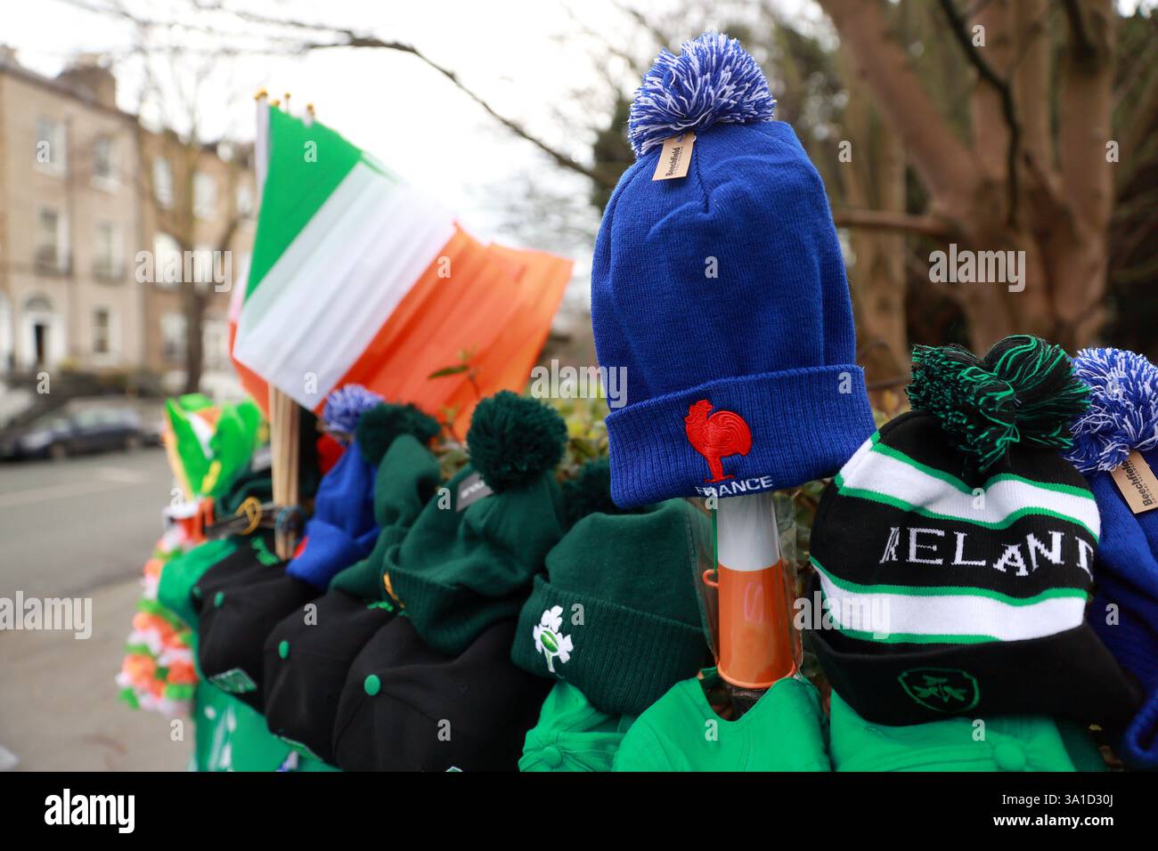 Matchday merchandise for sale ahead of the Guinness Men's Six Nations ...