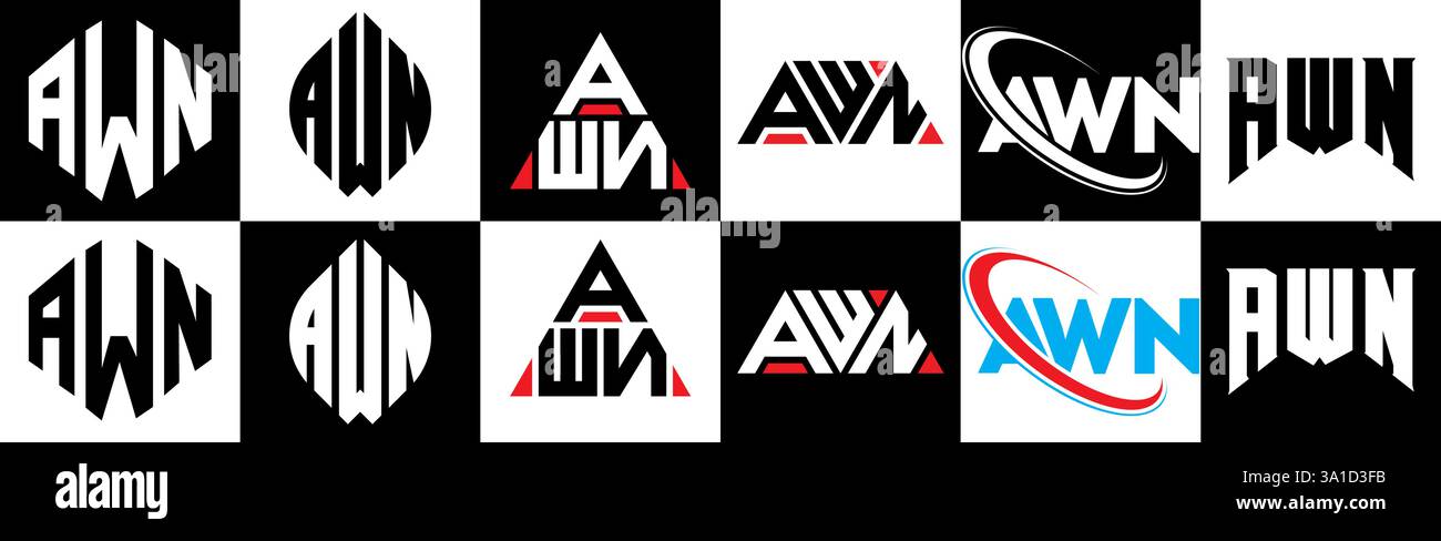Awn logos hi-res stock photography and images - Alamy