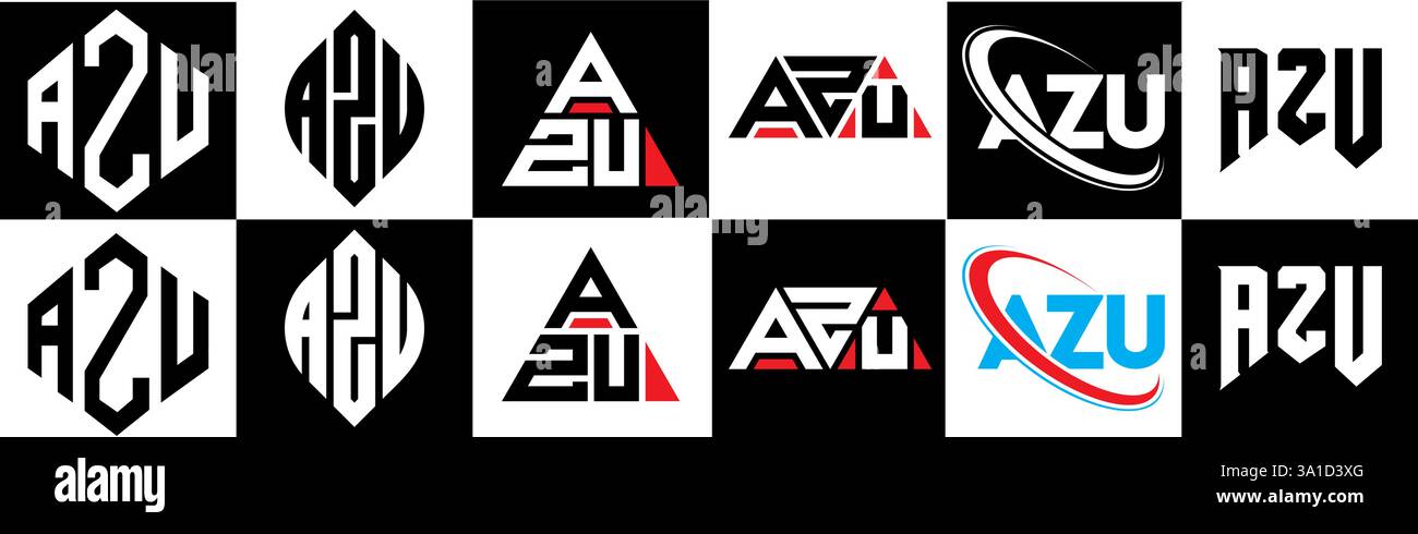 Azu letter hi-res stock photography and images - Alamy