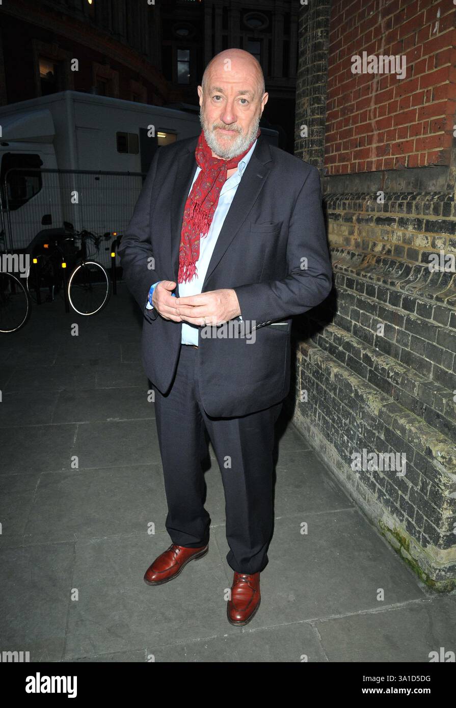 London, UK. 07th Mar, 2025. Steve Bunce at the Tasha Jonas vs Lauren ...