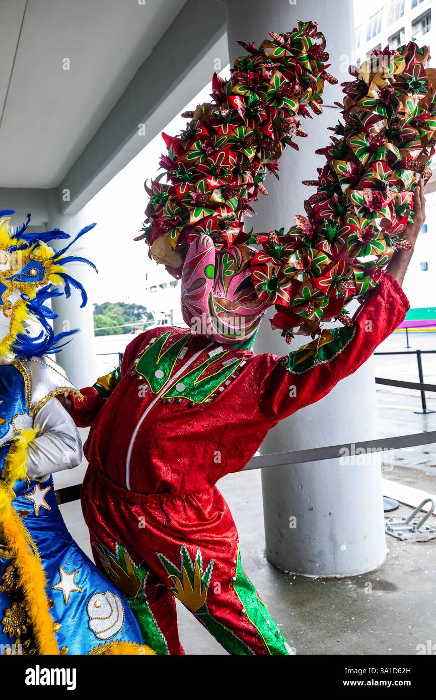 Traditional Costumes in Santo Domingo, Dominican Republic Stock Photo ...