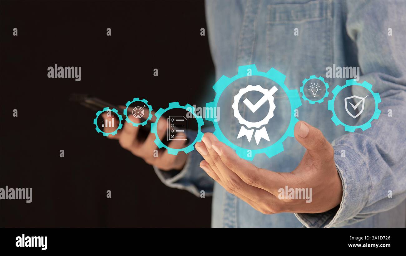 Standards quality control certification hi-res stock photography and ...