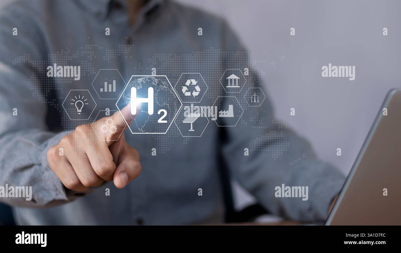 H2 Hydrogen, hydrogen innovation, H2 zero-emission technology Reduce ...