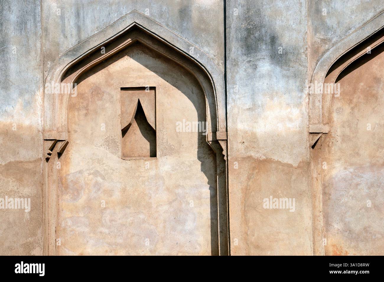 Outer view of the Rangeen Mahal, Bidar fort complex, built by Sultan ...