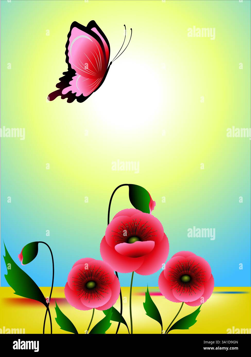 Sunny clear day Stock Vector Images - Alamy