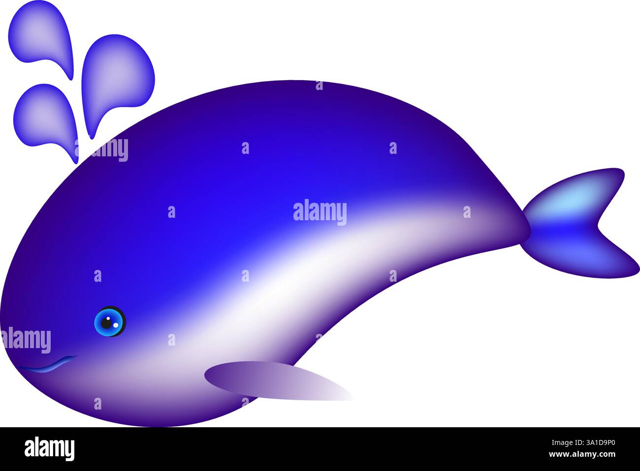 Cute ocean life cartoon Stock Vector Images - Alamy