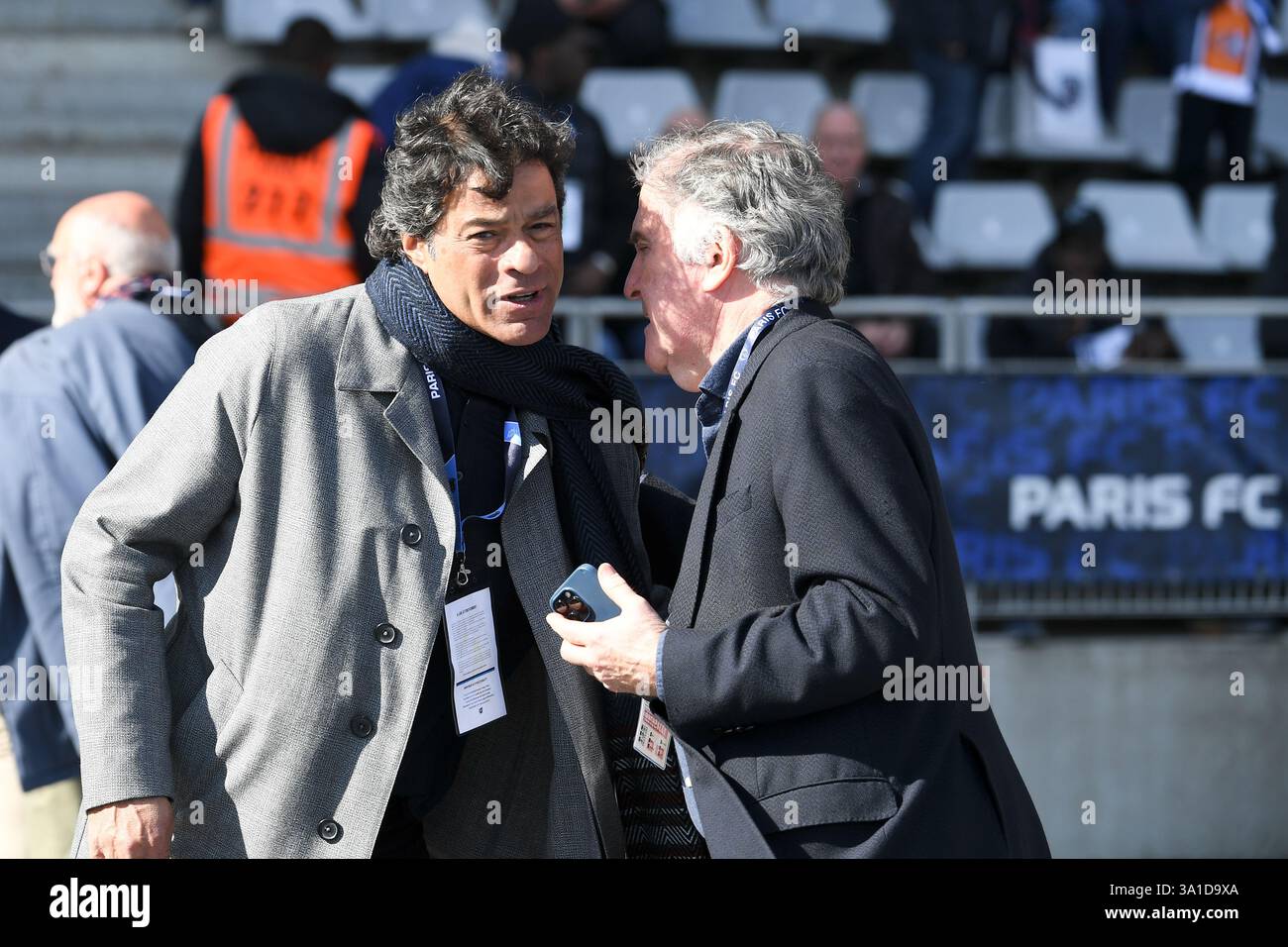 Pierre FERRACCI (President Paris Fc PFC) - RAI during the ligue 2 BKT ...