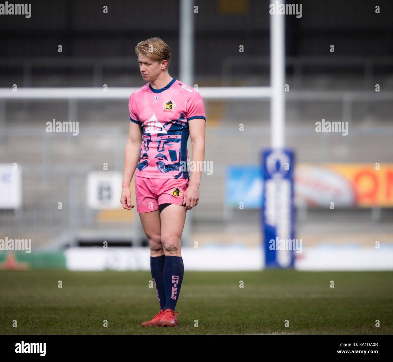 Exeter Chief's Josh Hodge during Semi Final Premier Cup Att Sandy Park ...