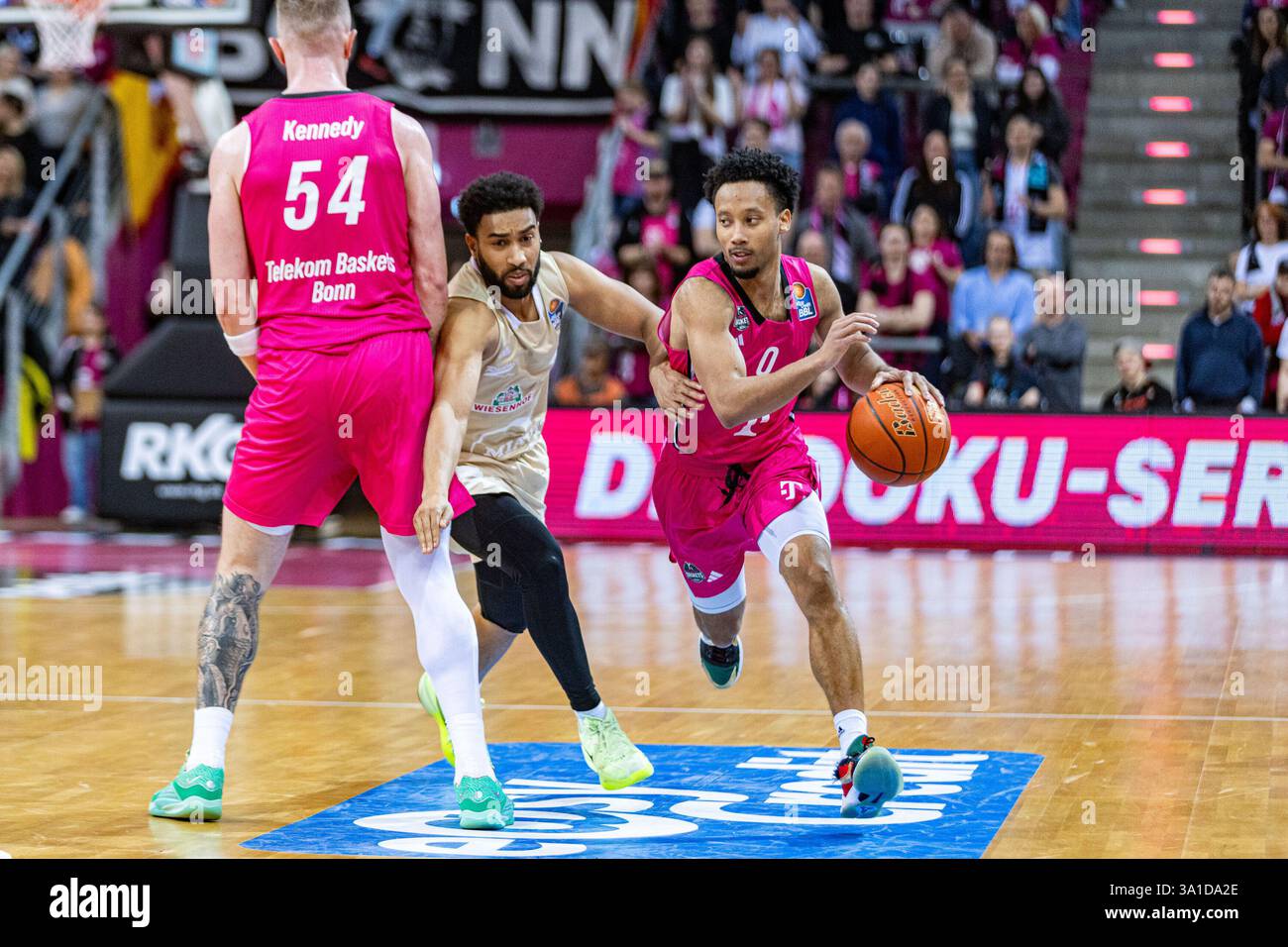 Bonn, Deutschland. 07th Mar, 2025. Darius McGhee (Telekom Baskets Bonn ...