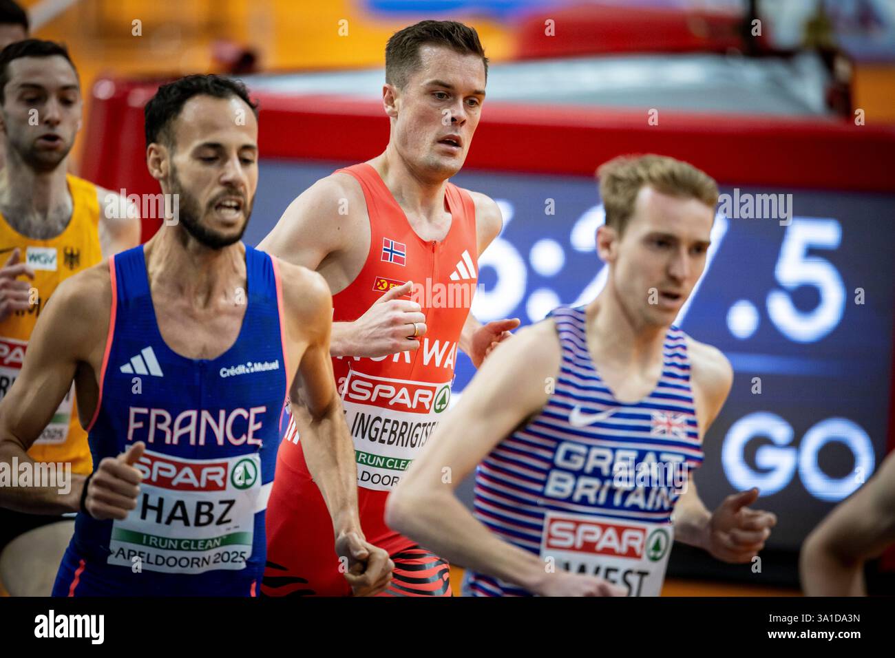 INGEBRIGTSEN Filip (NOR) bei dem 3000m Vorlauf - European Athletics ...