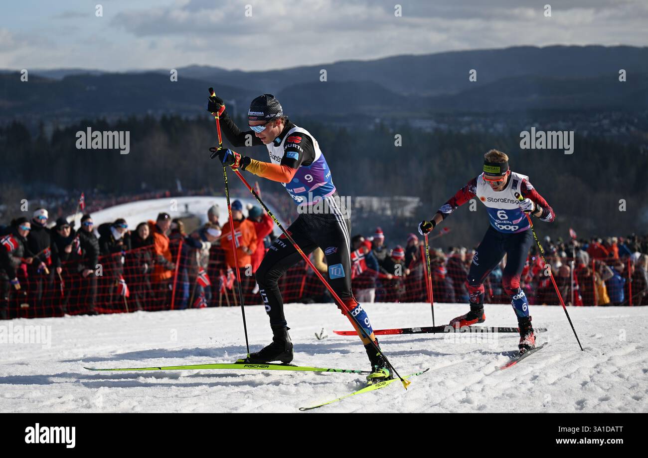 Trondheim, Norway. 08th Mar, 2025. Nordic skiing: World Championships ...