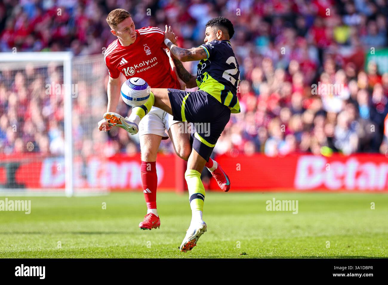 Nottingham, UK. 08th Mar, 2025. Elliot Anderson of Nottingham Forest ...