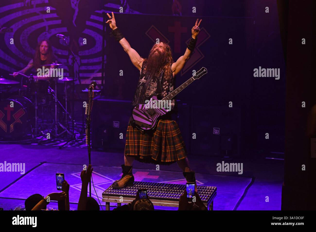 UK. 07th Mar, 2025. LONDON, ENGLAND - MARCH 07: Zakk Wylde of ‘Zakk ...