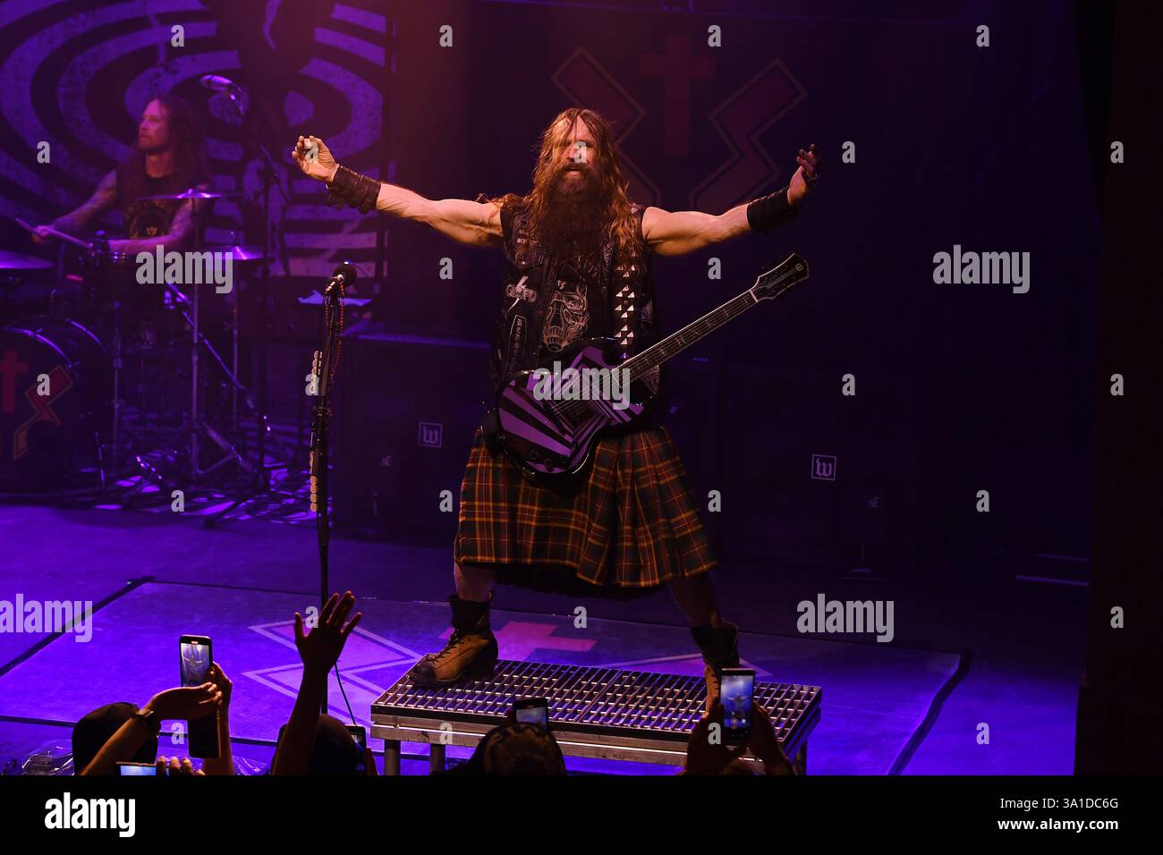 UK. 07th Mar, 2025. LONDON, ENGLAND - MARCH 07: Zakk Wylde of ‘Zakk ...