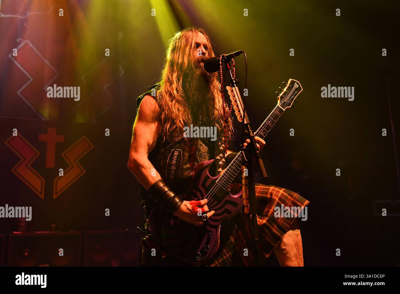 UK. 07th Mar, 2025. LONDON, ENGLAND - MARCH 07: Zakk Wylde of ‘Zakk ...