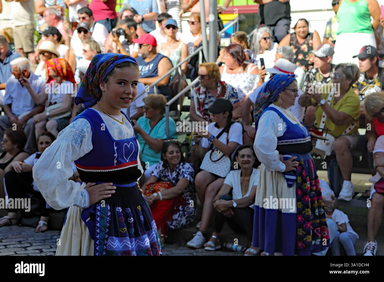 Viana do Castelo, Portugal - August 15, 2023: Traditional folklore ...