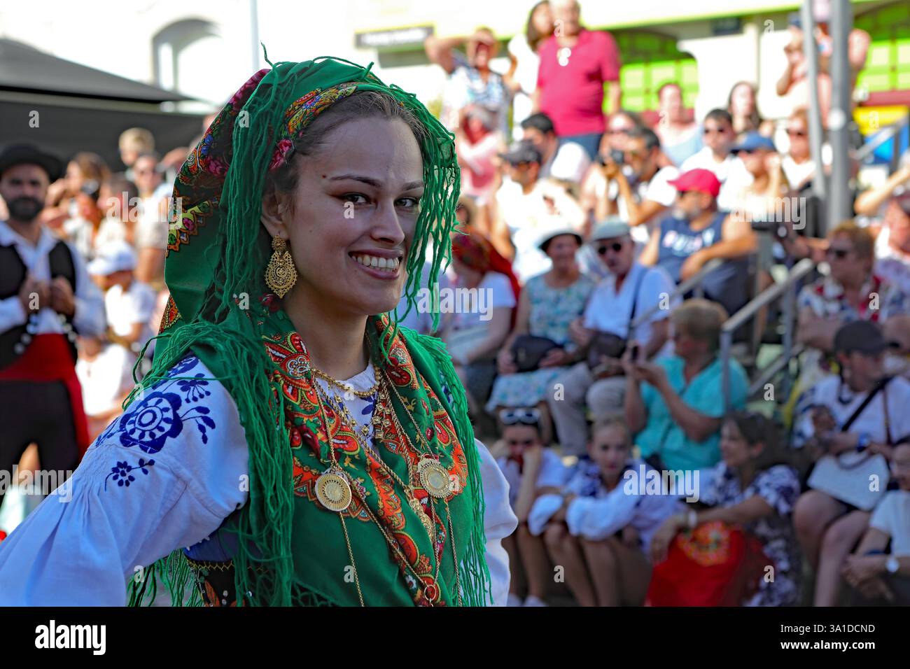 Viana do Castelo, Portugal - August 15, 2023: Traditional folklore ...