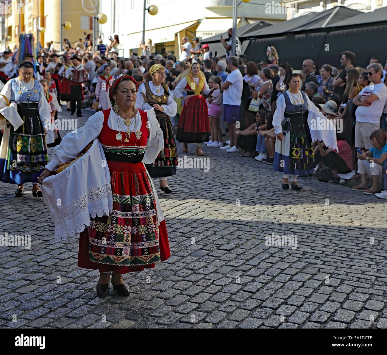 Viana do Castelo, Portugal - August 15, 2023: Traditional folklore ...