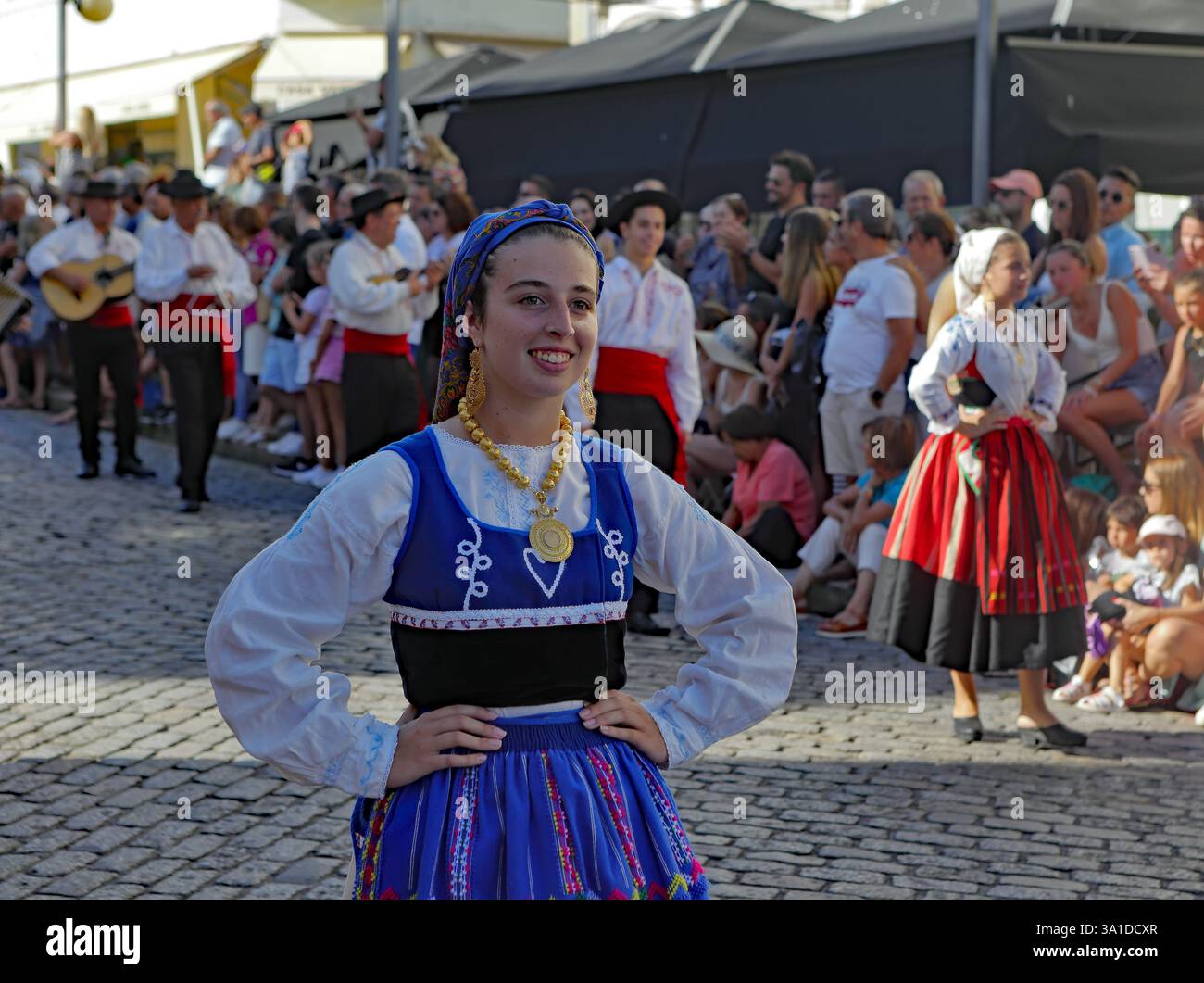 Viana do Castelo, Portugal - August 15, 2023: Traditional folklore ...