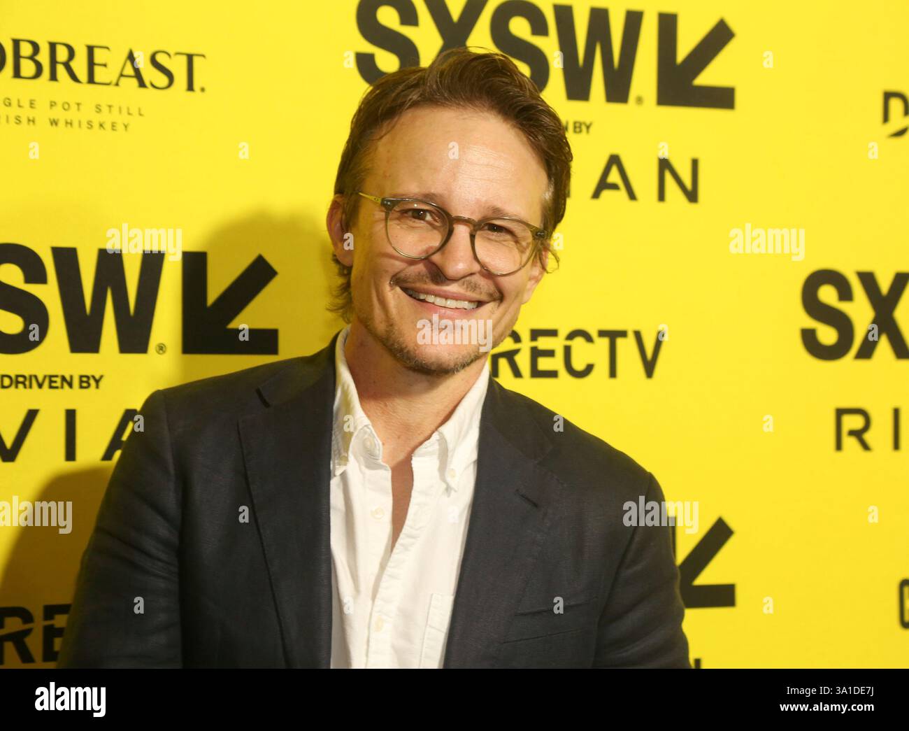 Damon Herriman arrives for the Texas premiere of "Together" on the ...