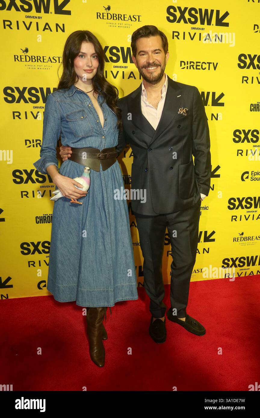 Jessica Clements, left, and Peter Huyck arrive for the series world ...