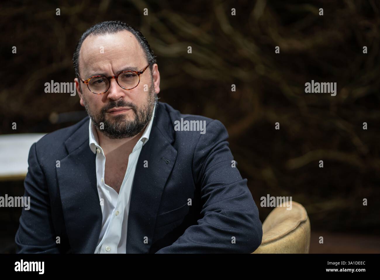 Madrid, 03/03/2025. Interview with the writer Ignacio Peyró, who ...
