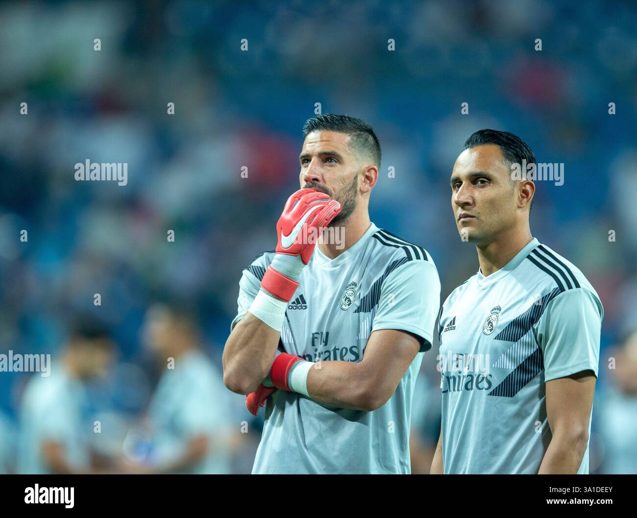 Madrid, 09/29/2018. League match, 7th round, played at the Santiago ...
