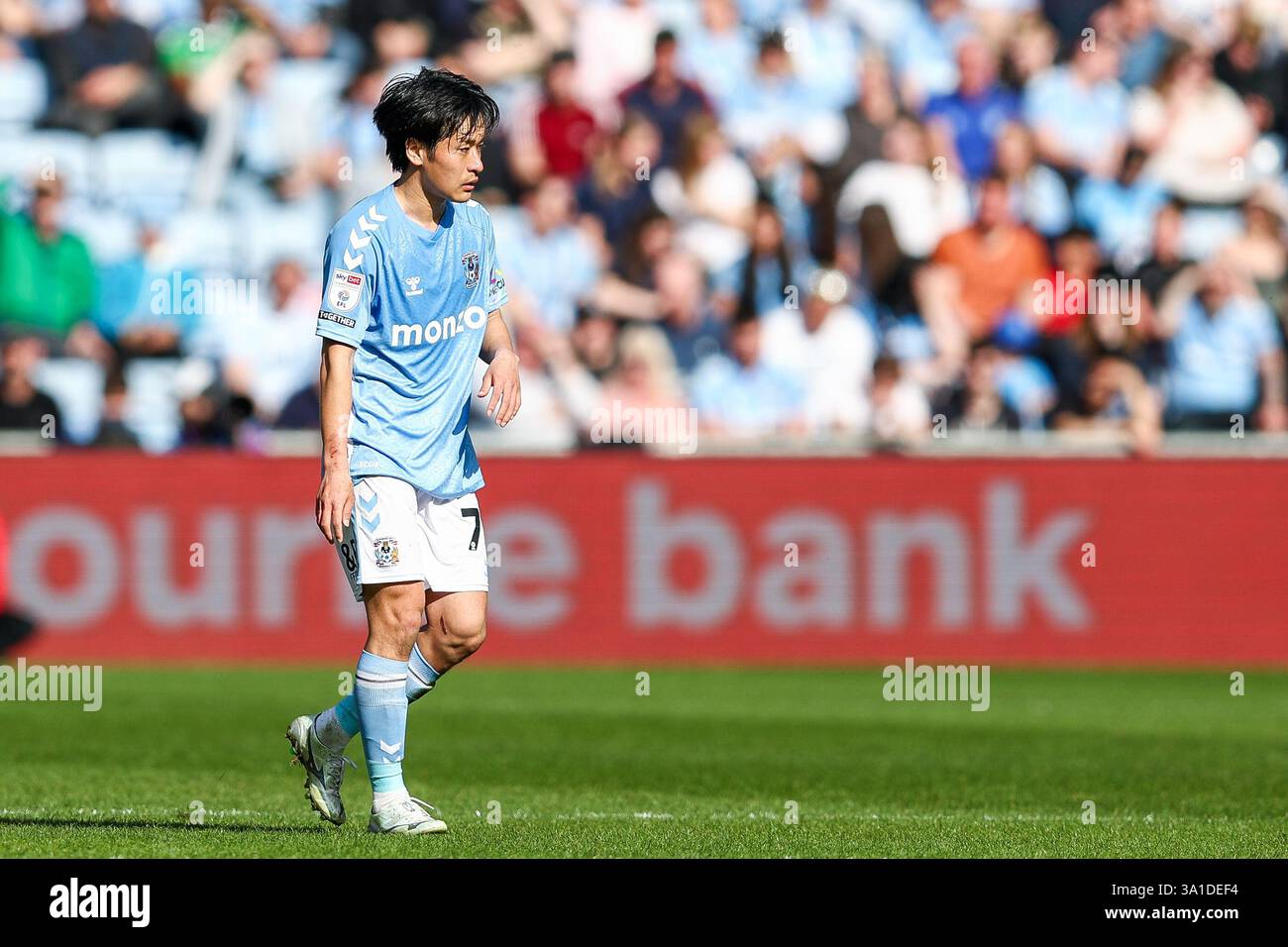 #7, Tatsuhiro Sakamoto of Coventry City during the Sky Bet Championship ...