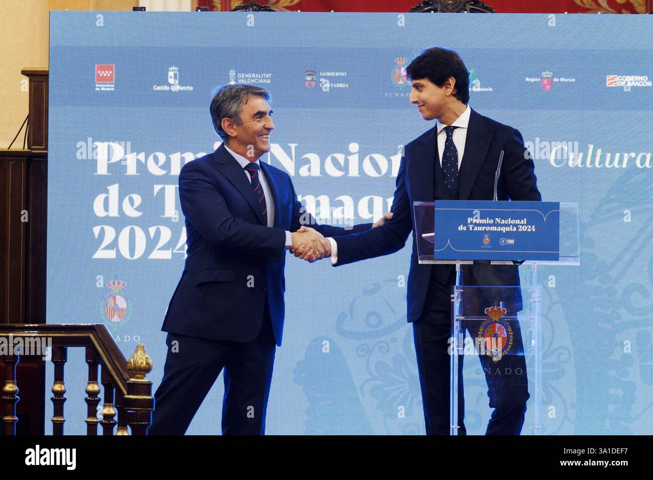 Madrid, 03/03/2025. 2024 National Bullfighting Award to filmmaker ...
