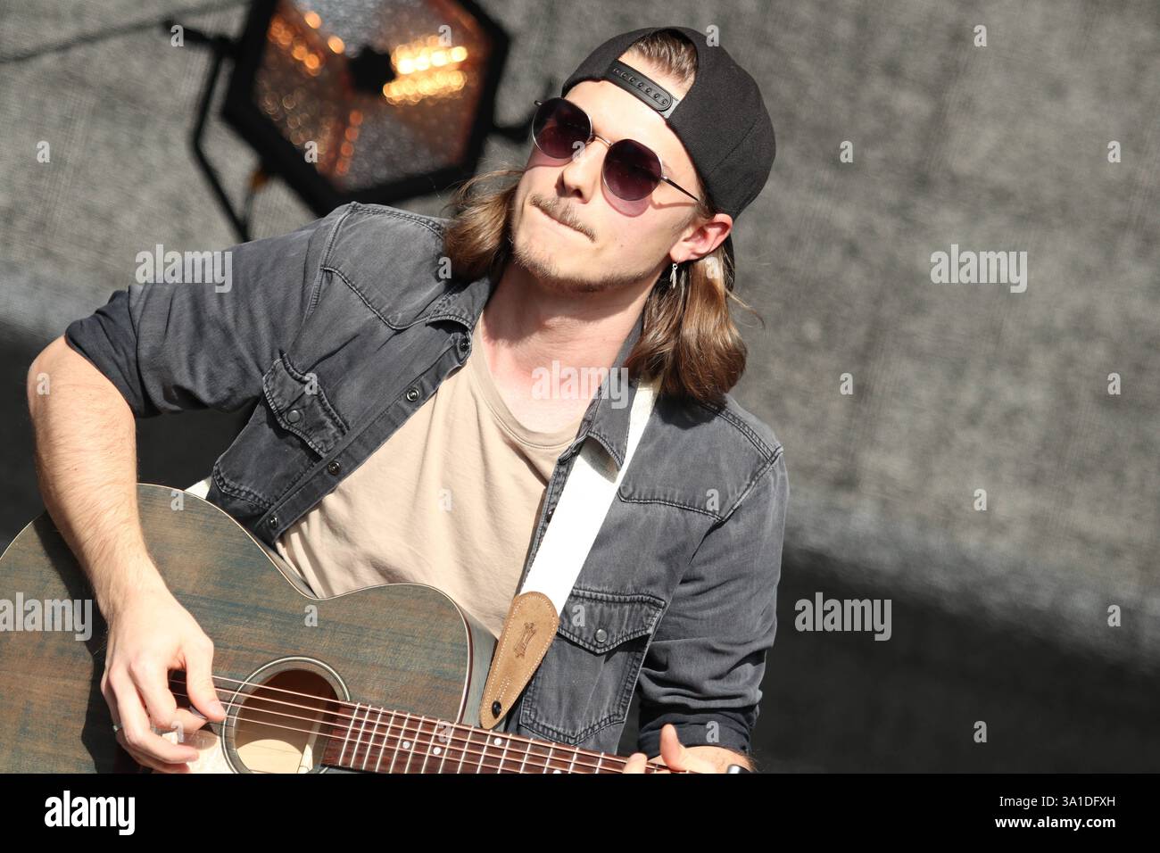 Sid Bader beim C2C Country To Country Festival in Berlin 2025 *** Sid ...