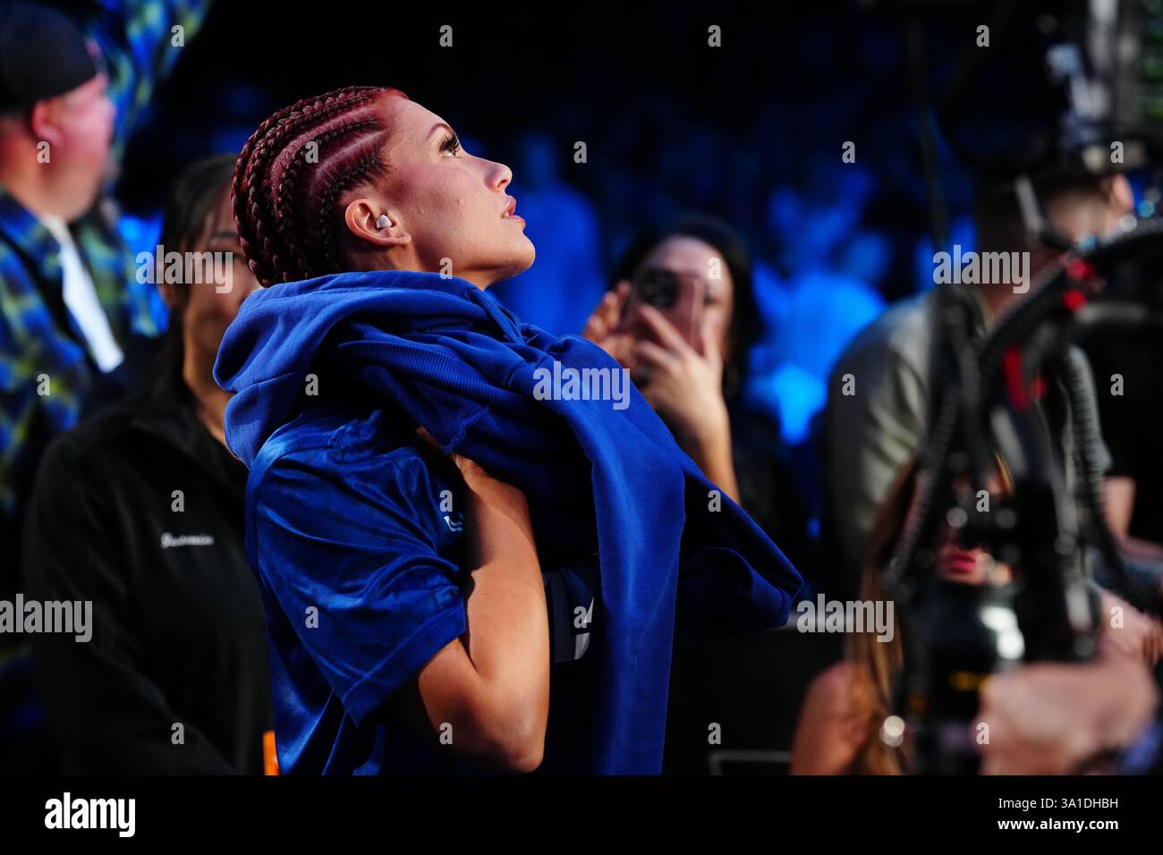 LAS VEGAS, NV - MARCH 7, 2025 : Paige Vanzant and Mikael-Michelle Brown ...