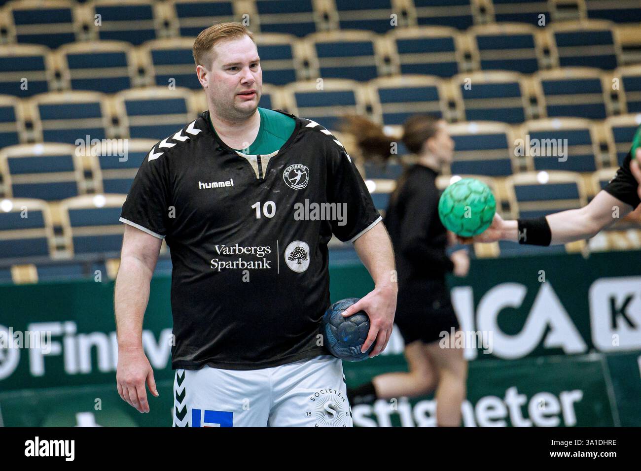 Varberg, Sverige. 08th Mar, 2025. 250308 Varbergs Jacob Friberg inför ...