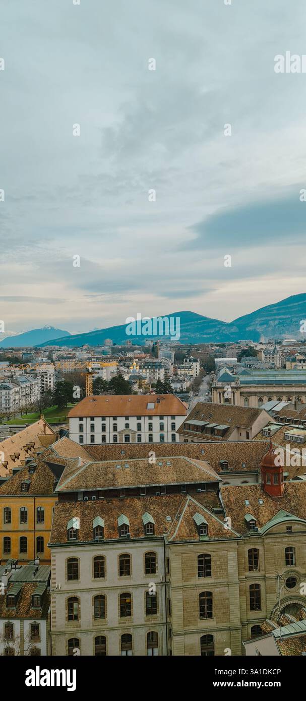 Geneva view of part of hi-res stock photography and images - Alamy