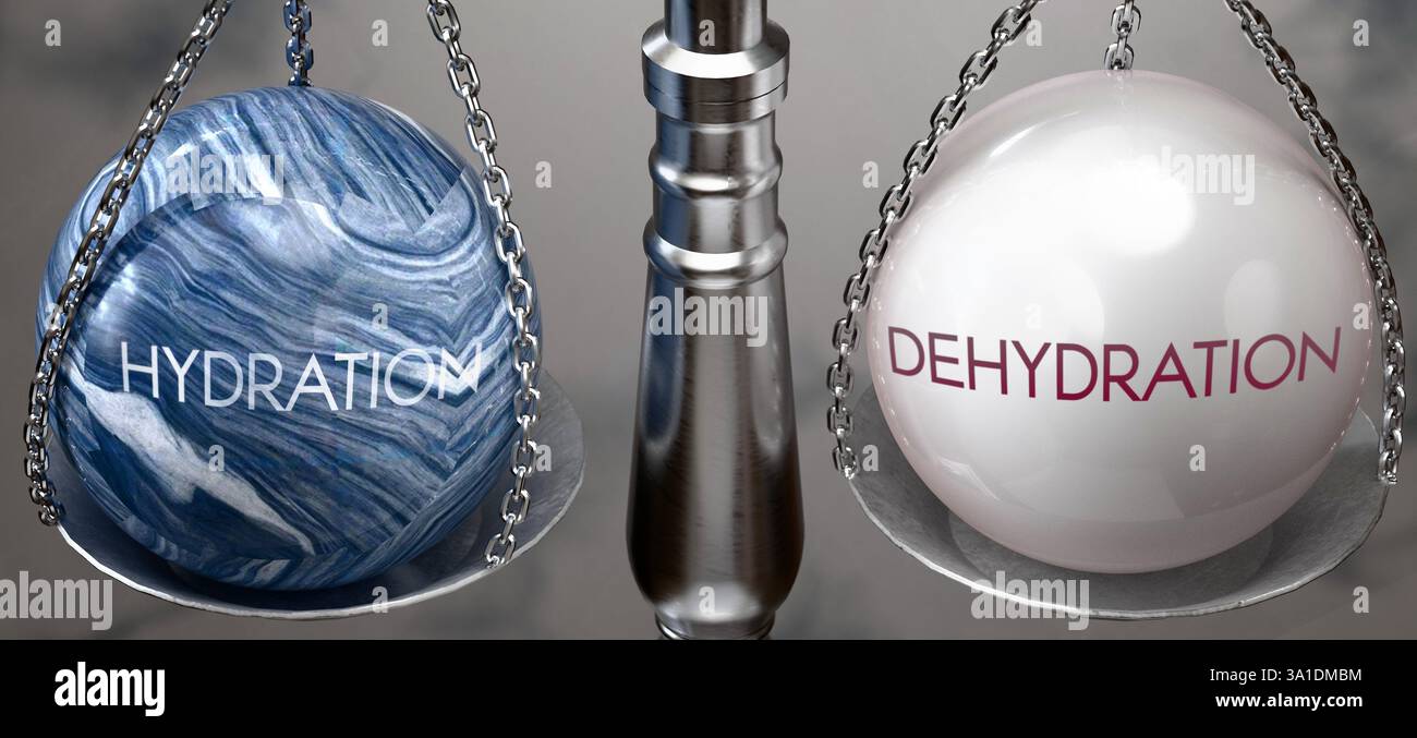 Hydration or Dehydration - weighing two choices, available options ...