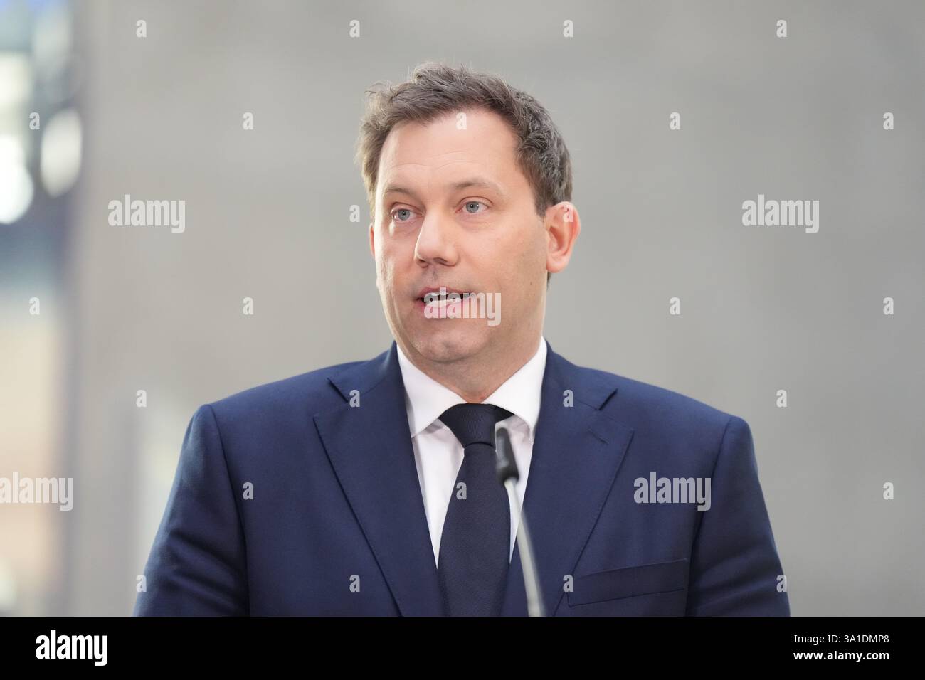 Berlin, Germany. 08th Mar, 2025. Lars Klingbeil, Federal Chairman of ...