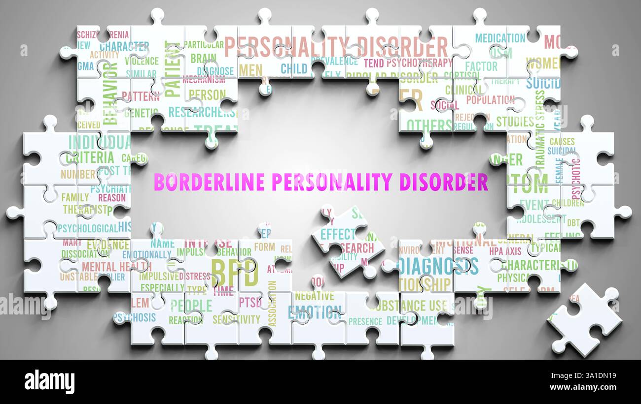 Borderline personality disorder being a complex subject hi-res stock photography and images - Alamy