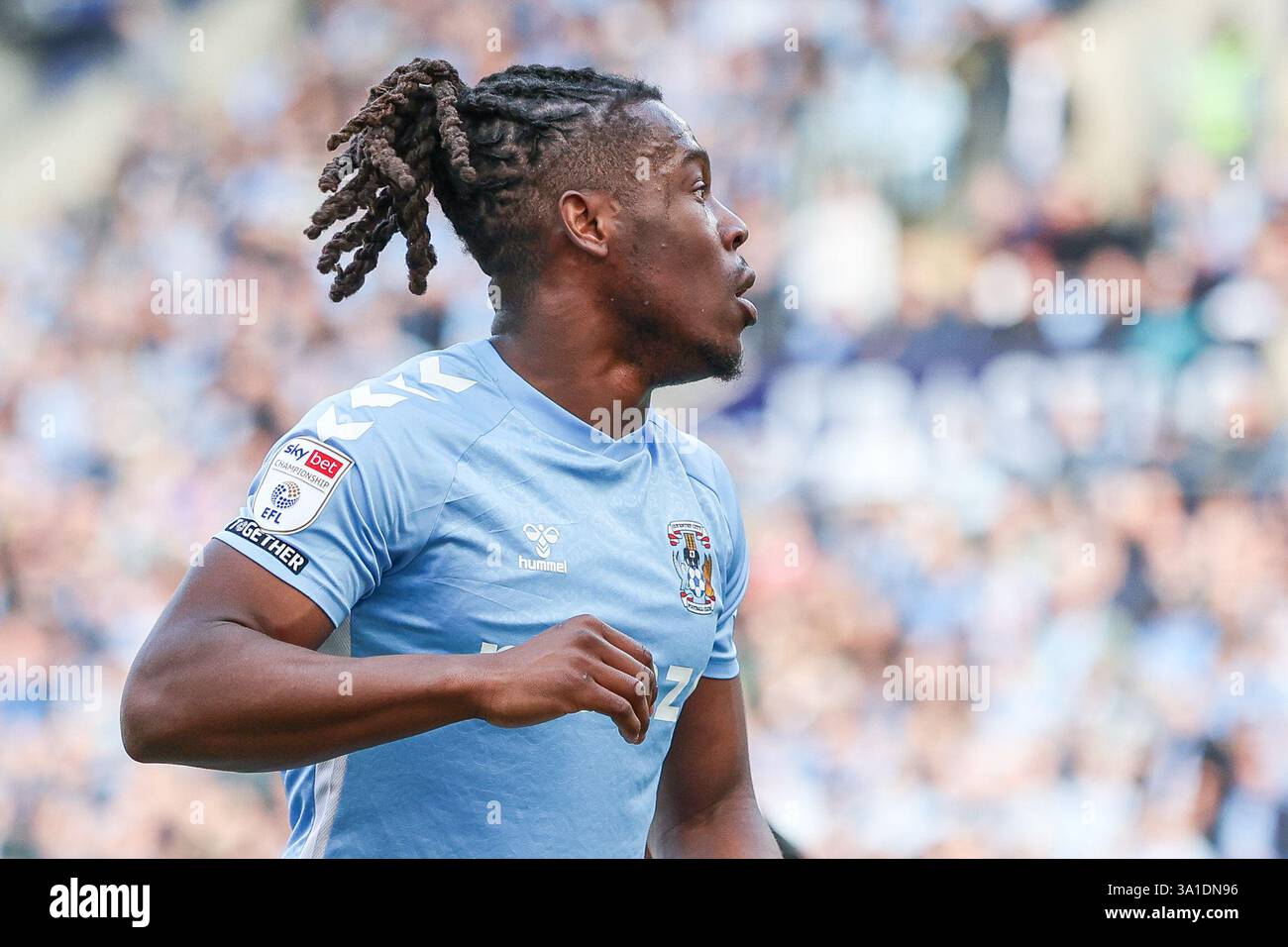 #23, Brandon Thomas-Asante of Coventry City during the Sky Bet ...