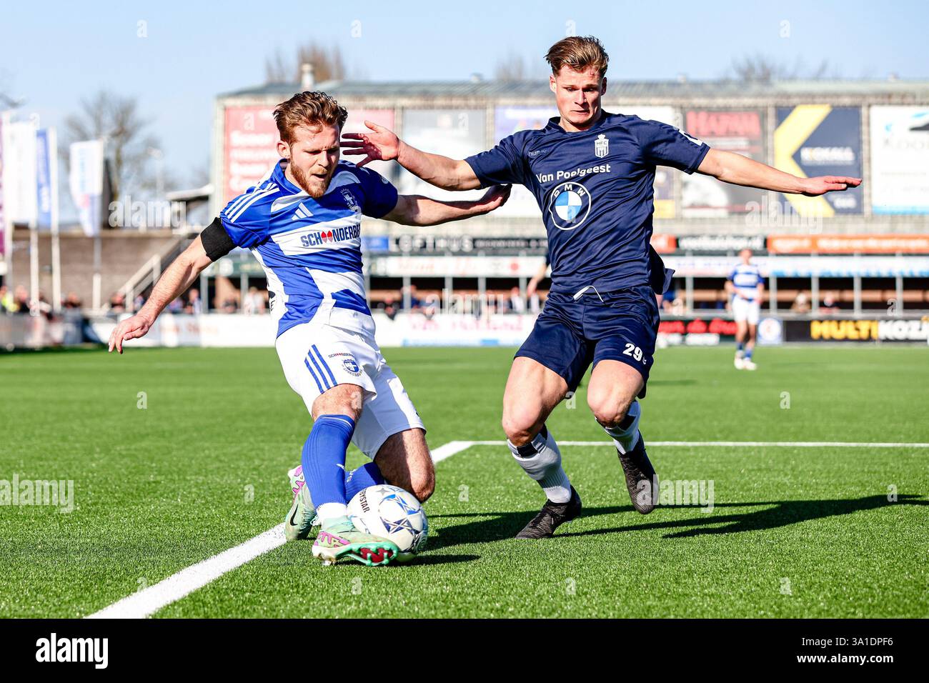 SPAKENBURG, 08-03-2025, Sportpark de Westmaat, Dutch football ...