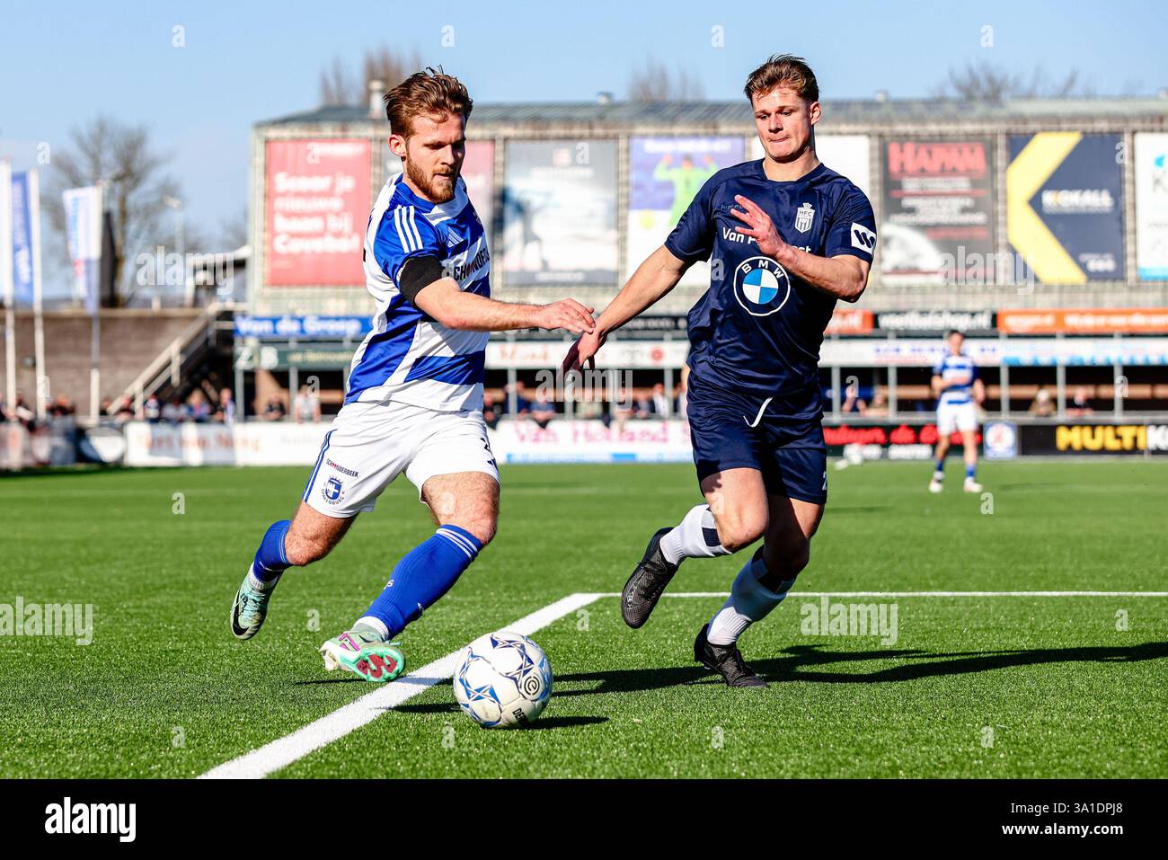 SPAKENBURG, 08-03-2025, Sportpark de Westmaat, Dutch football ...