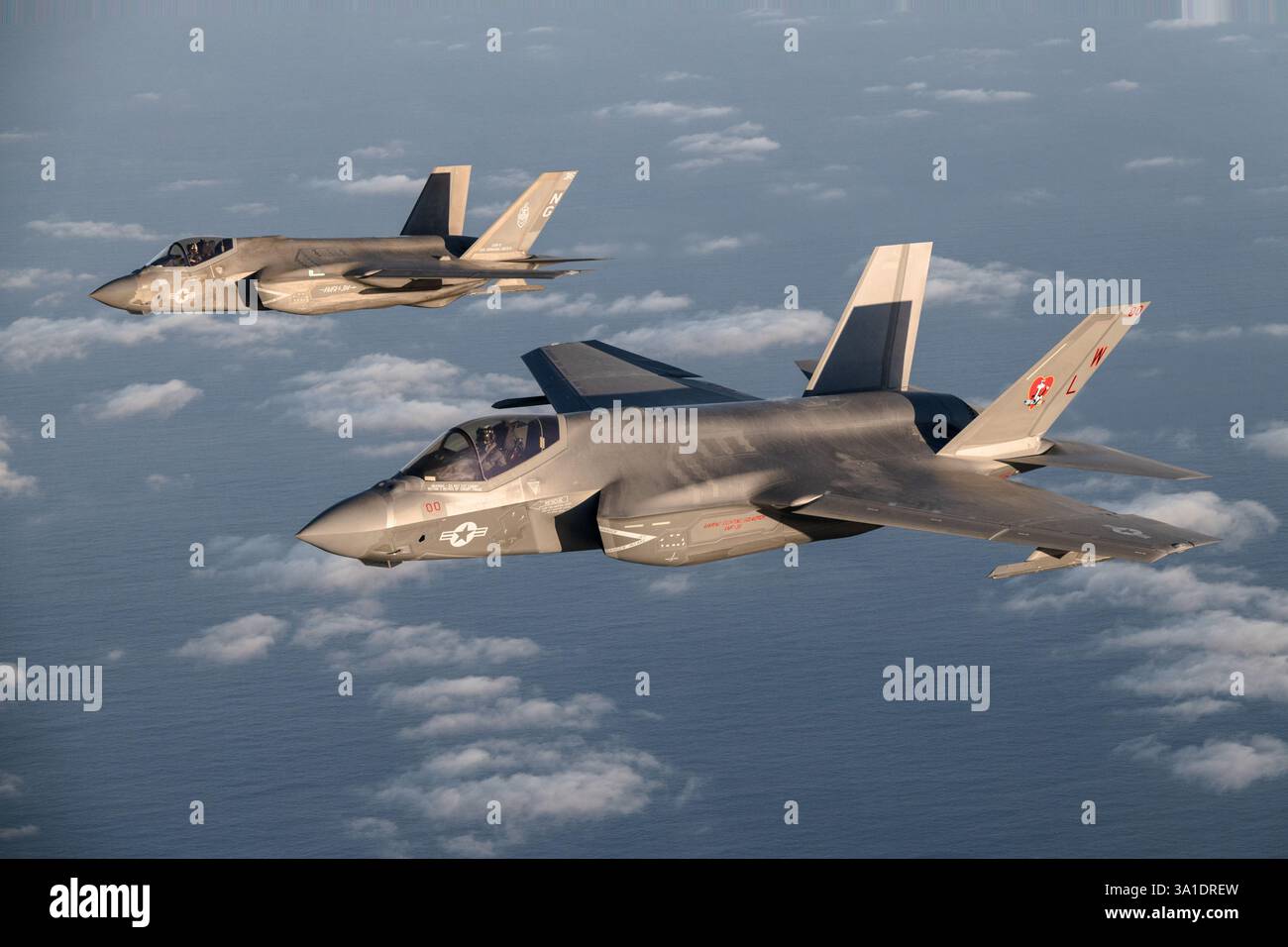 Two U.S. Marine Corps F-35C Lightning II aircraft assigned to Marine ...