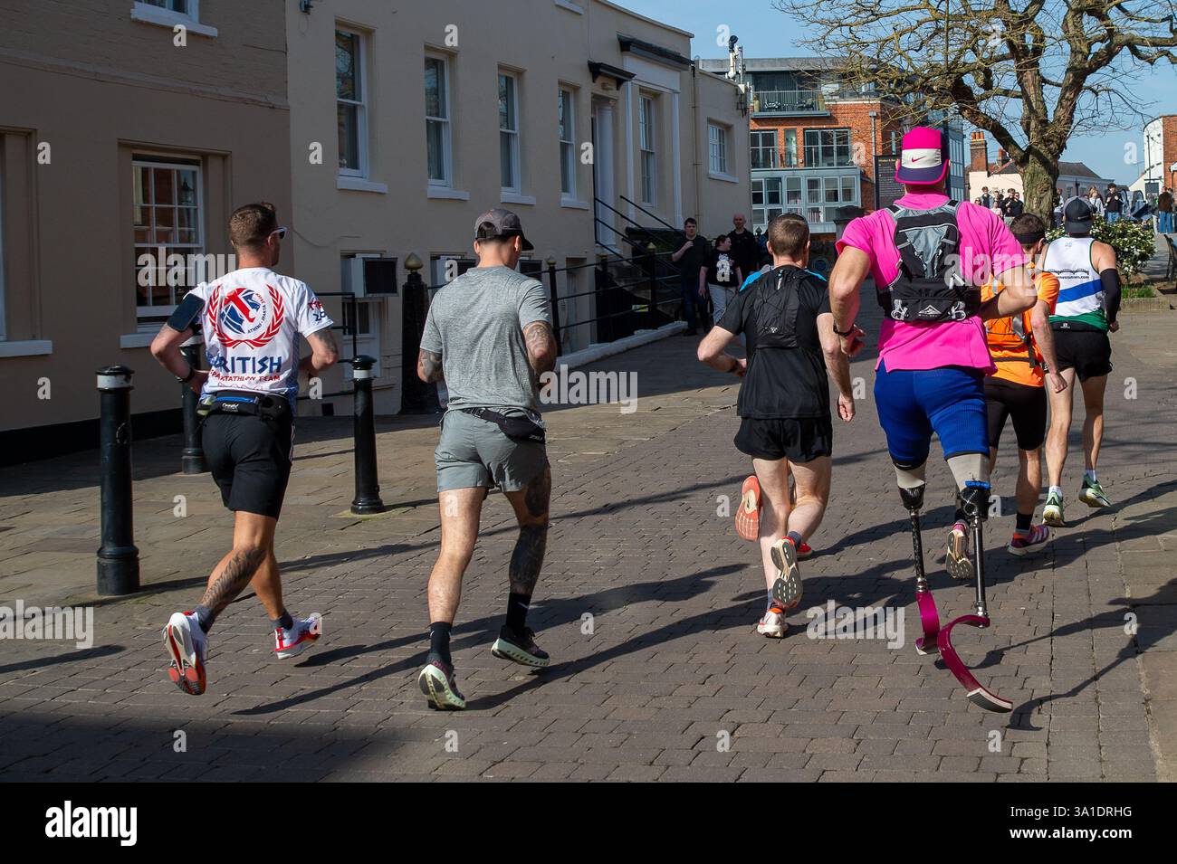 Windsor, Berkshire, UK. 8th March, 2025. Brave Paralympian Richard ...