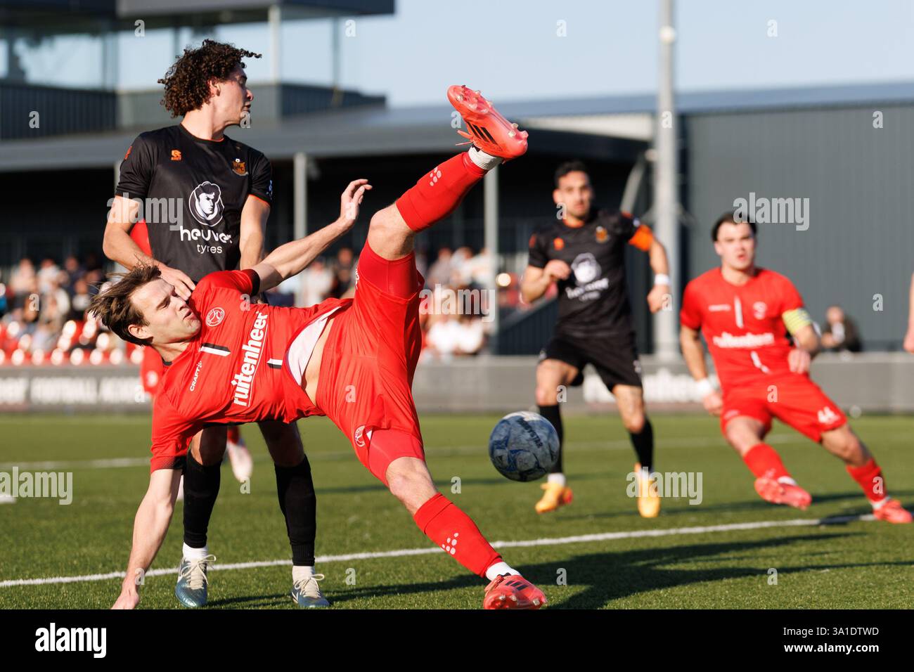 Almere, Netherlands. 08th Mar, 2025. ALMERE, 08-03-2025, Yanmar stadium ...