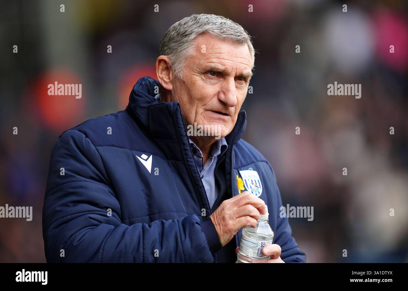 West Bromwich Albion manager Tony Mowbray before the Sky Bet ...
