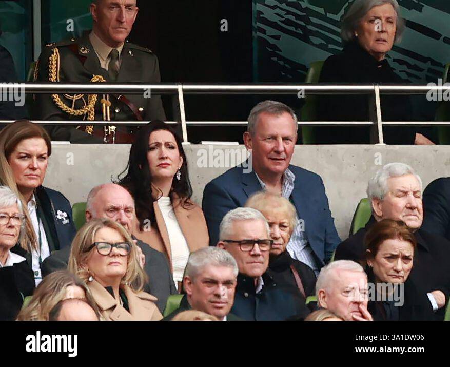 Emma Little-Pengelly and Richard Pengelly in the stands during the ...