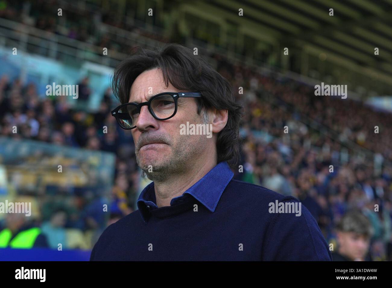Torino’s head coach Paolo Vanoli during the Serie A soccer match ...