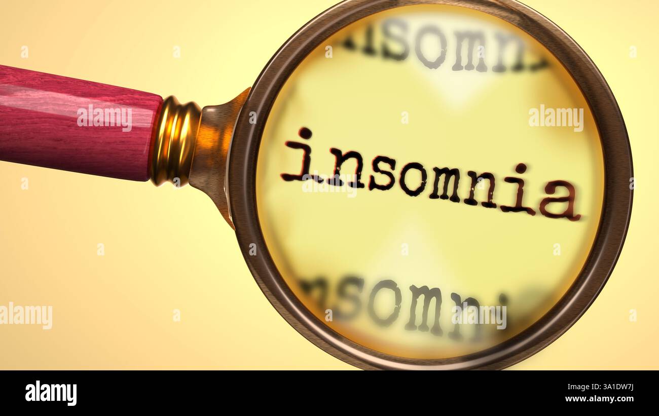 Insomnia under magnifying glass. Thorough analysis and inspection of ...
