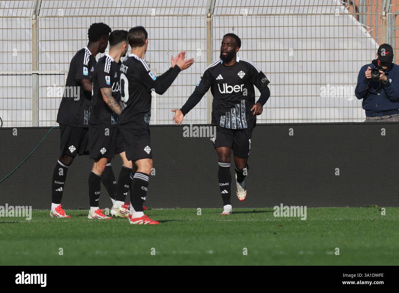 Como, Italia. 08th Mar, 2025. Como's Como 1907's Jonathan Ikone ...