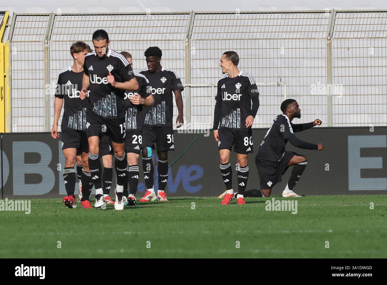 Como, Italia. 08th Mar, 2025. Como's Como 1907's Jonathan Ikone ...