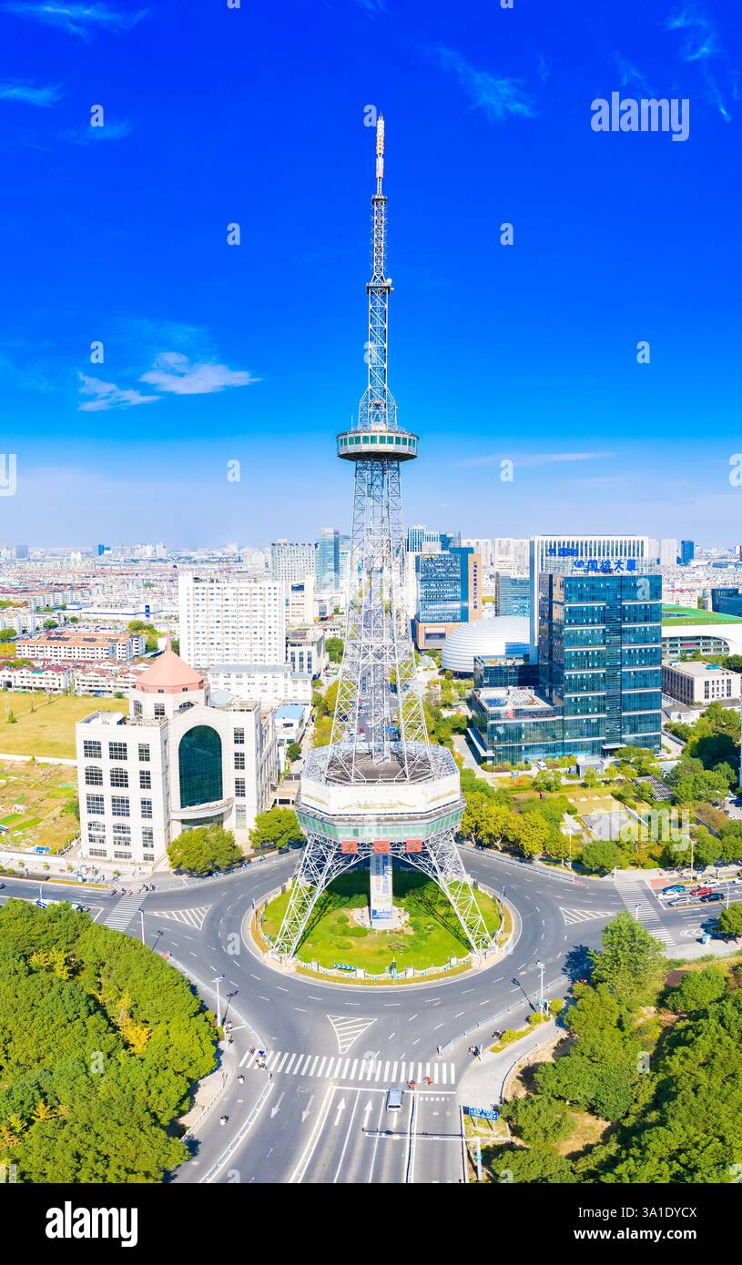 Urban environment of Wuzhong District, Suzhou, Jiangsu Province, China ...